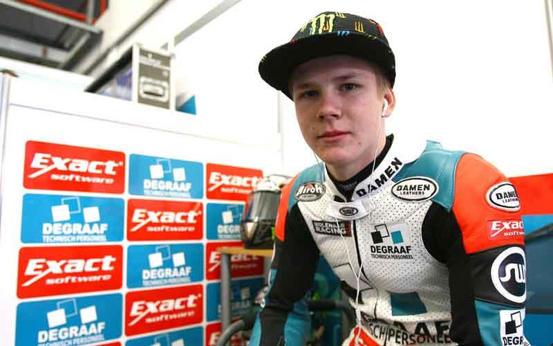 Qatar MotoGP Danny Webb aims for 125GP podiums