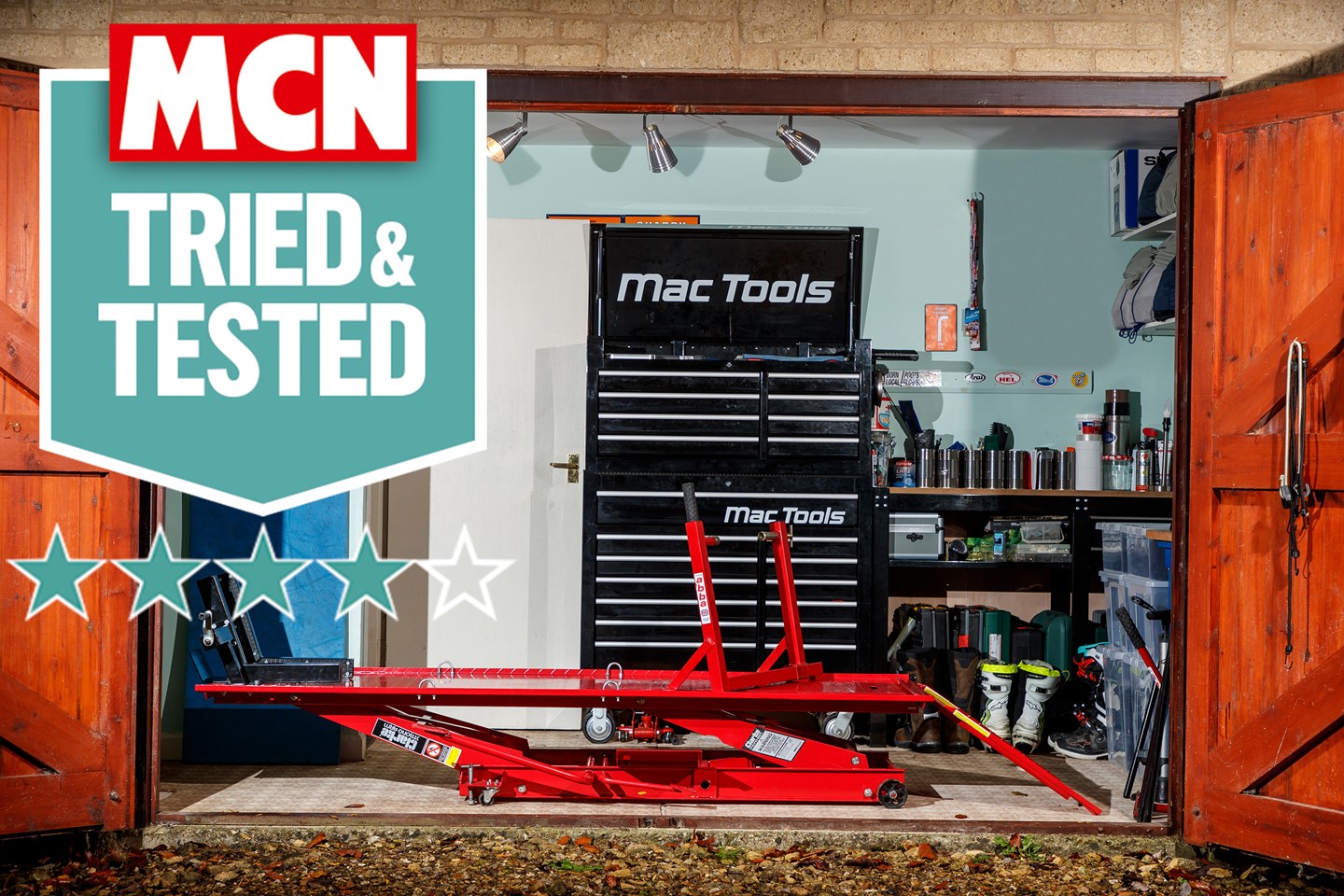 Clarke CML3 Motorcycle Lift | A game-changer yet affordable