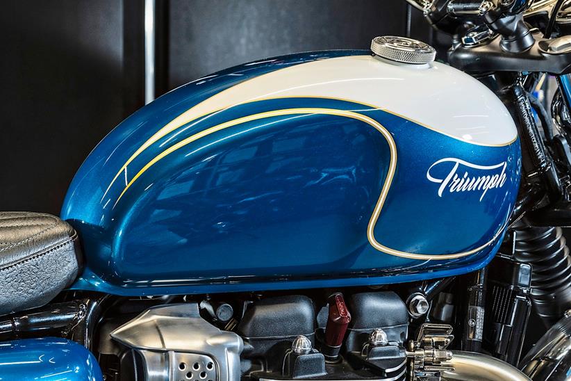 McFly bassist collab creates custom Triumph Bonneville