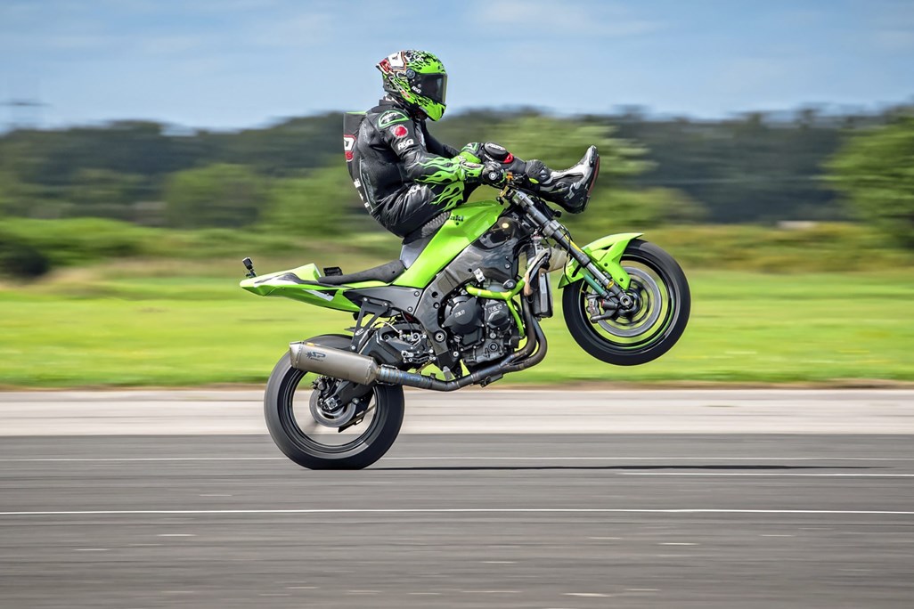 British stunt rider to break wheelie world record this month