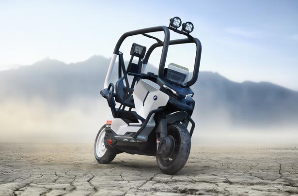 Electric BMW scooter concept inspired by early noughties C1