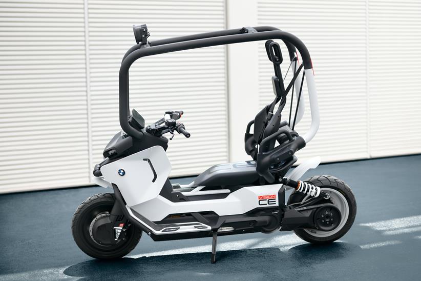 Electric BMW scooter concept inspired by early noughties C1