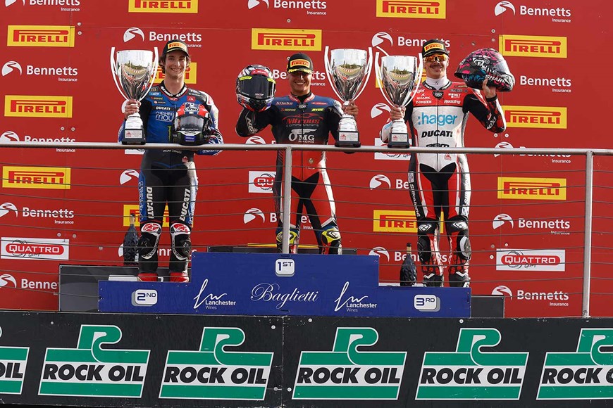 BSB Donington Park: Kyle Ryde completes the treble with victory in Race ...