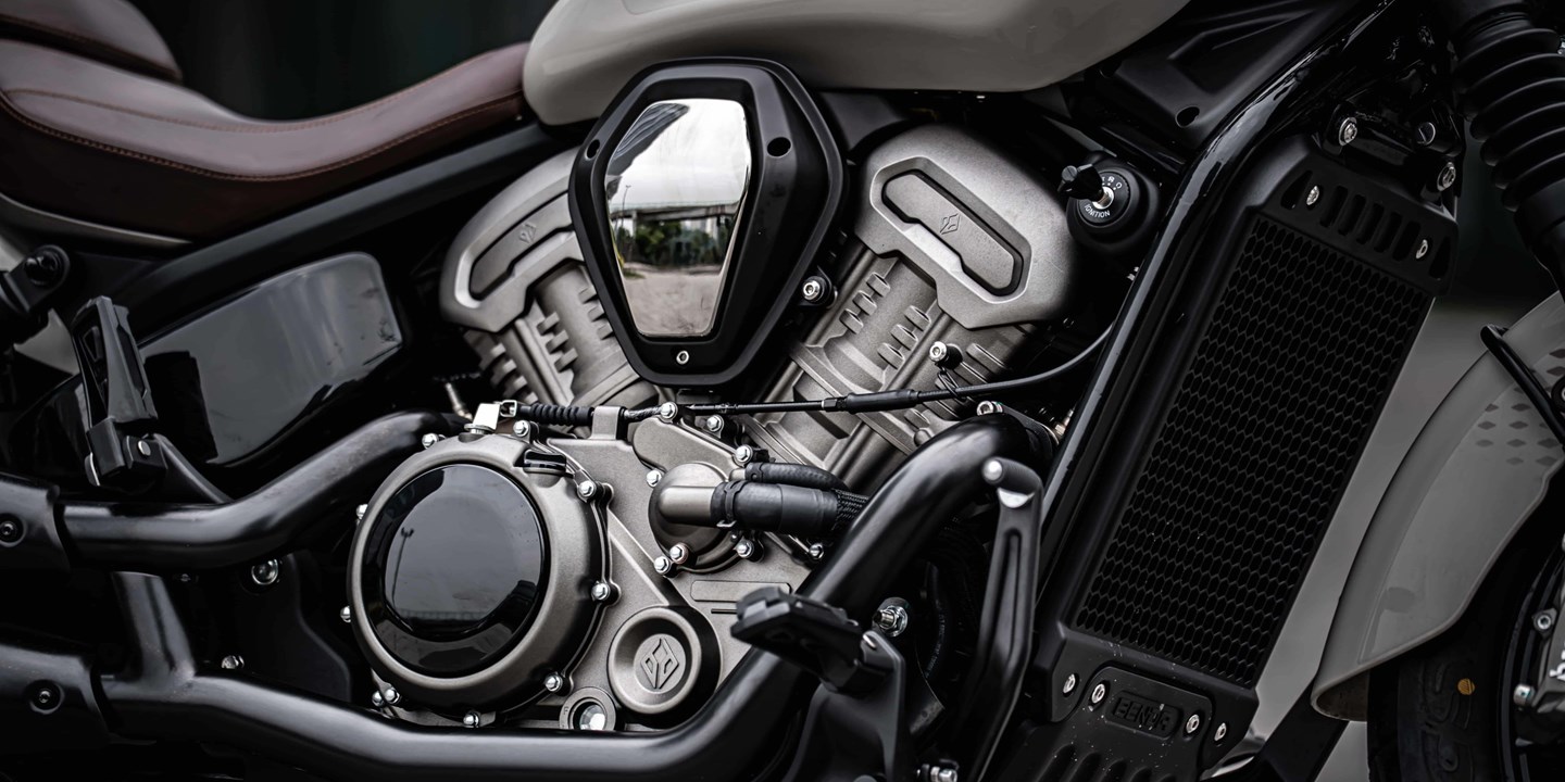 Benda become the first Chinese brand to launch a V4 engine