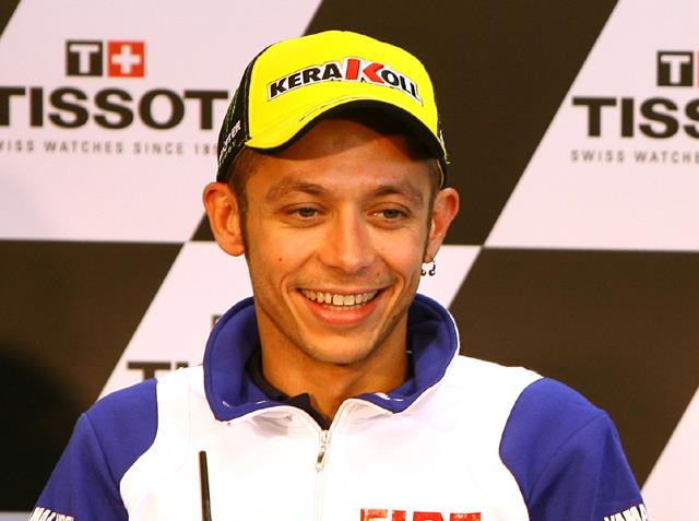 Rossi on his way to TT, sun shining! | MCN