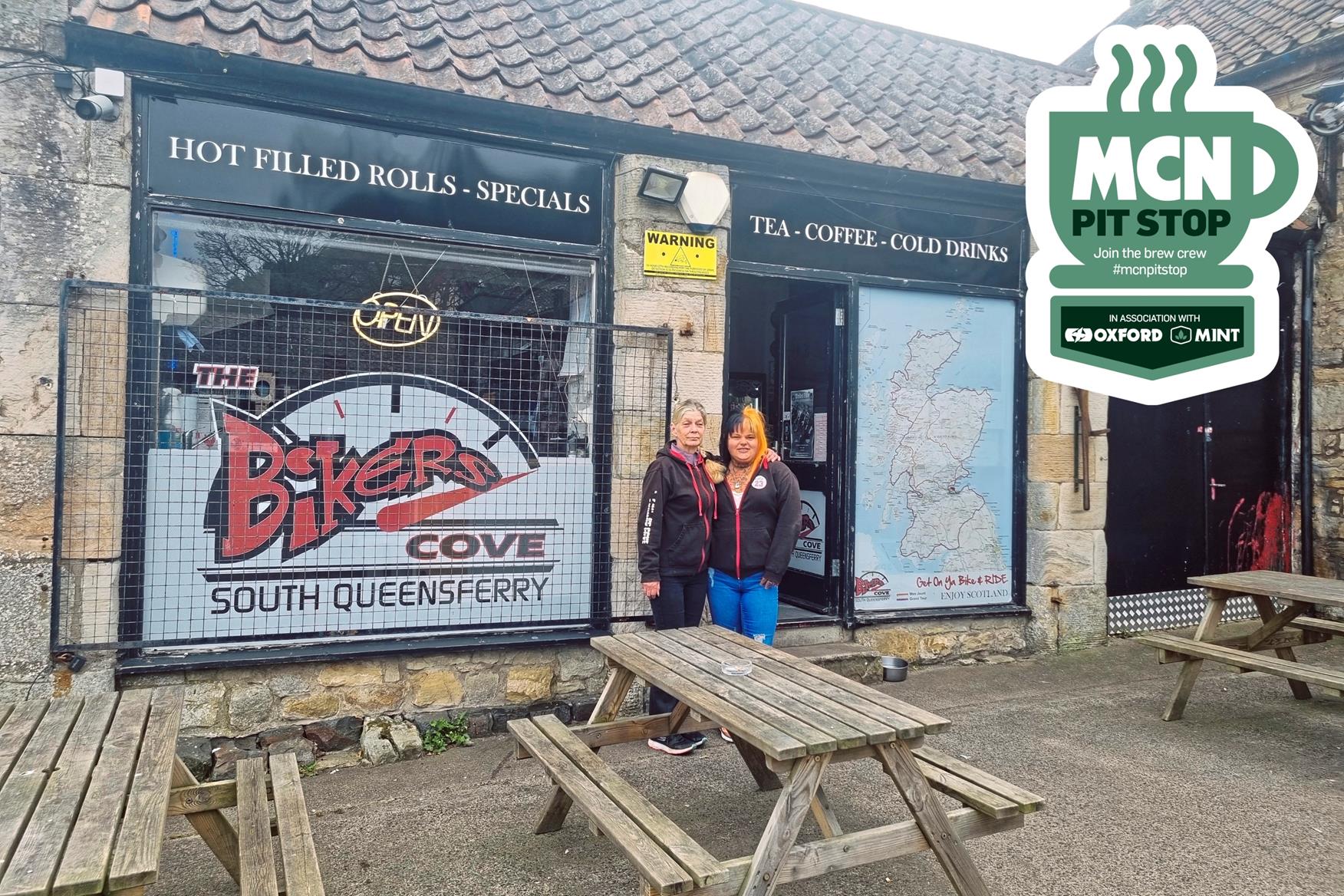 Bikers Cove, South Queensferry | MCN Pit Stop
