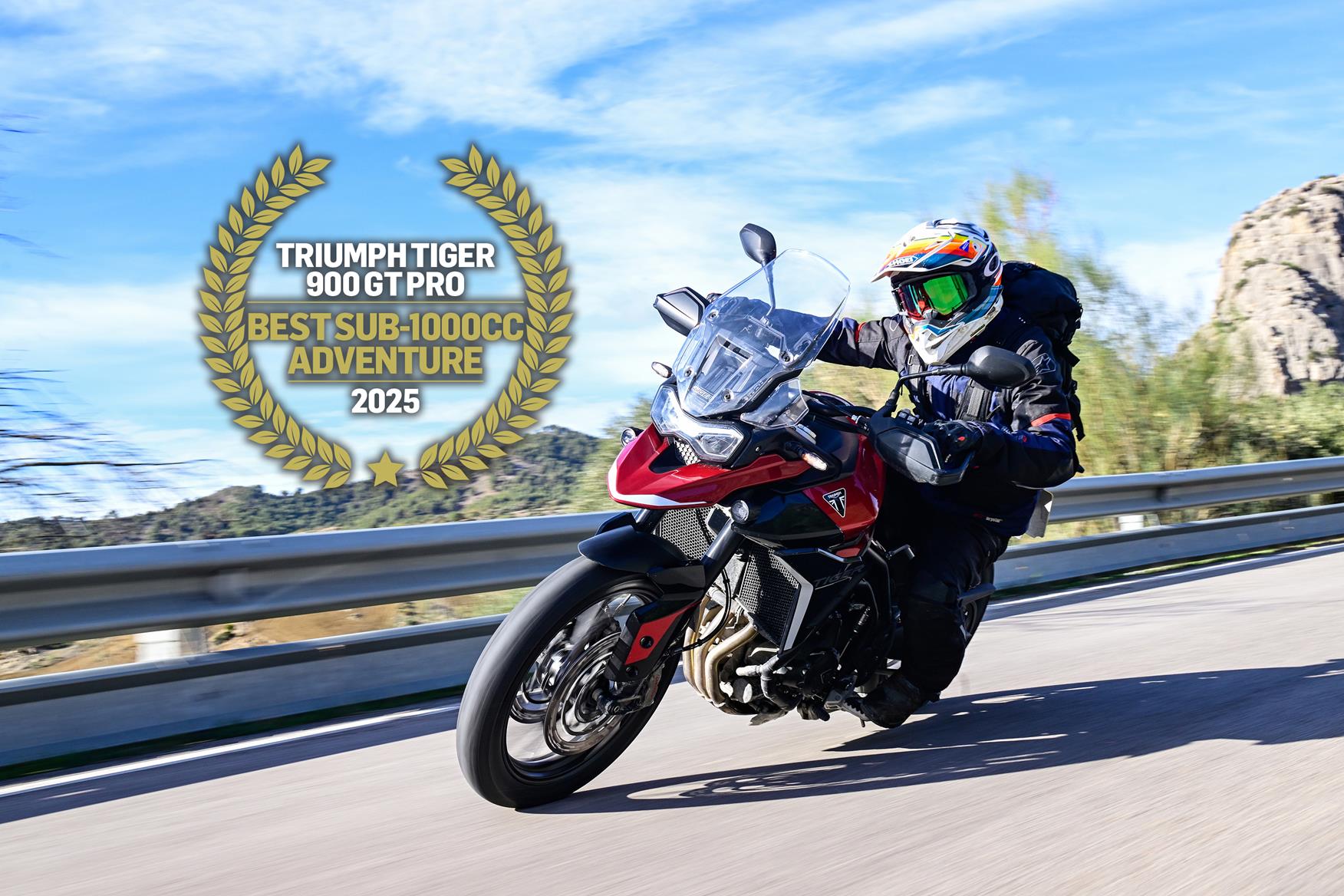 Best Sub-1000cc Adventure Bike: Triumph Tiger 900 GT Pro