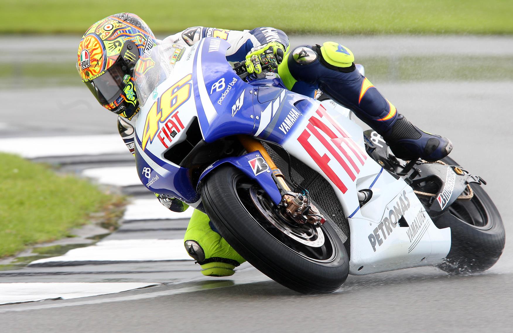 British MotoGP: Valentino Rossi satisfied with third
