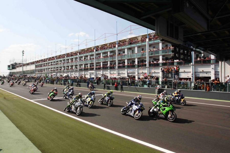 Honda on pole at Bol