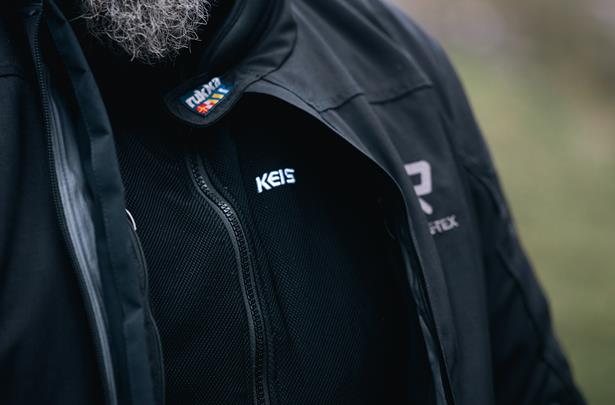 Discover KEIS heated clothing built for UK motorcyclists