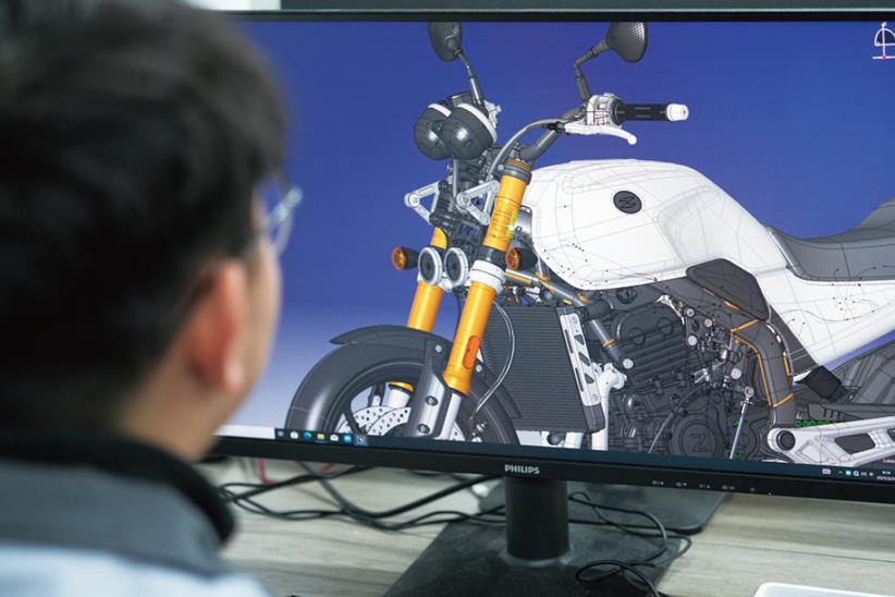 Chinese brand ZXMoto reveal new 500cc retro roadster