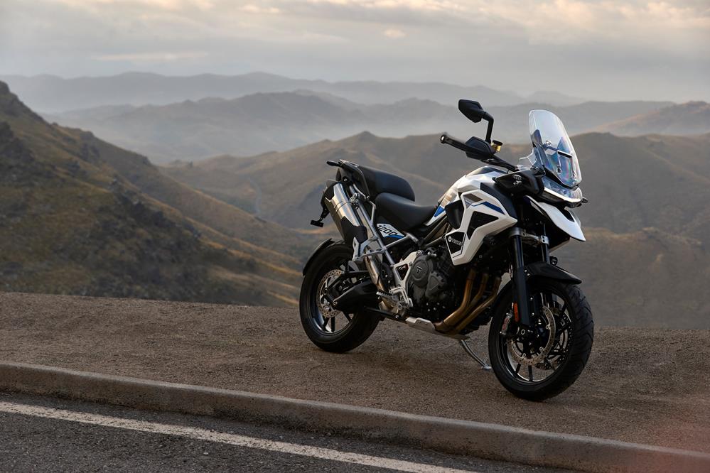 Triumph grow adventure range with Desert and Alpine Tigers