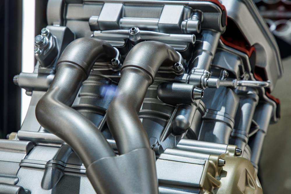 This five-cylinder engine could get up to 240 ponies