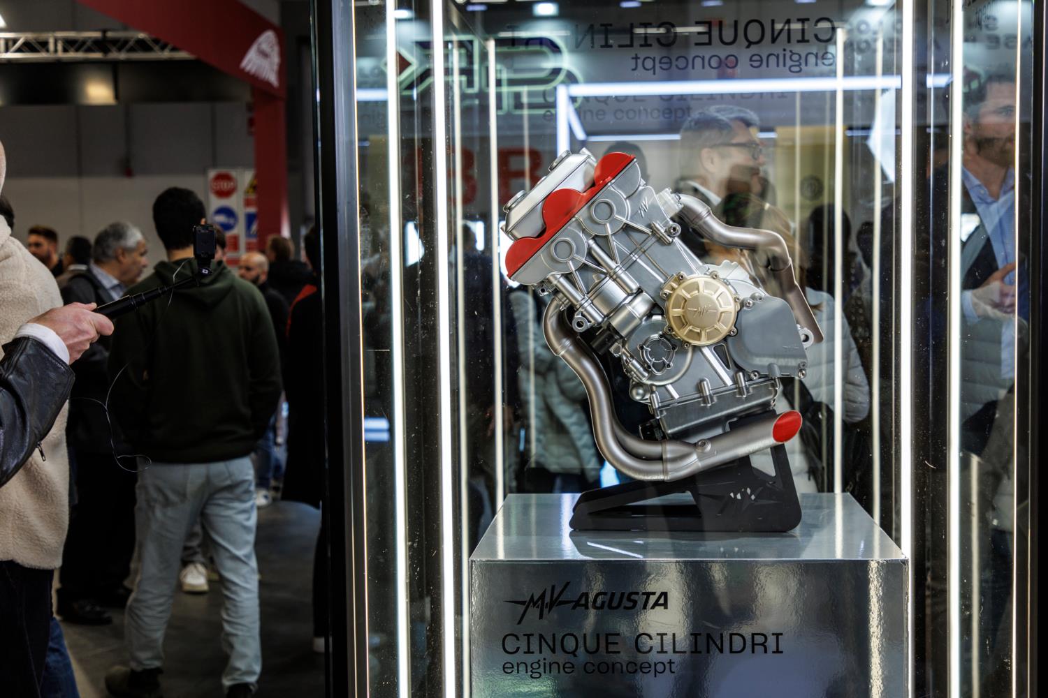 This five-cylinder engine could get up to 240 ponies