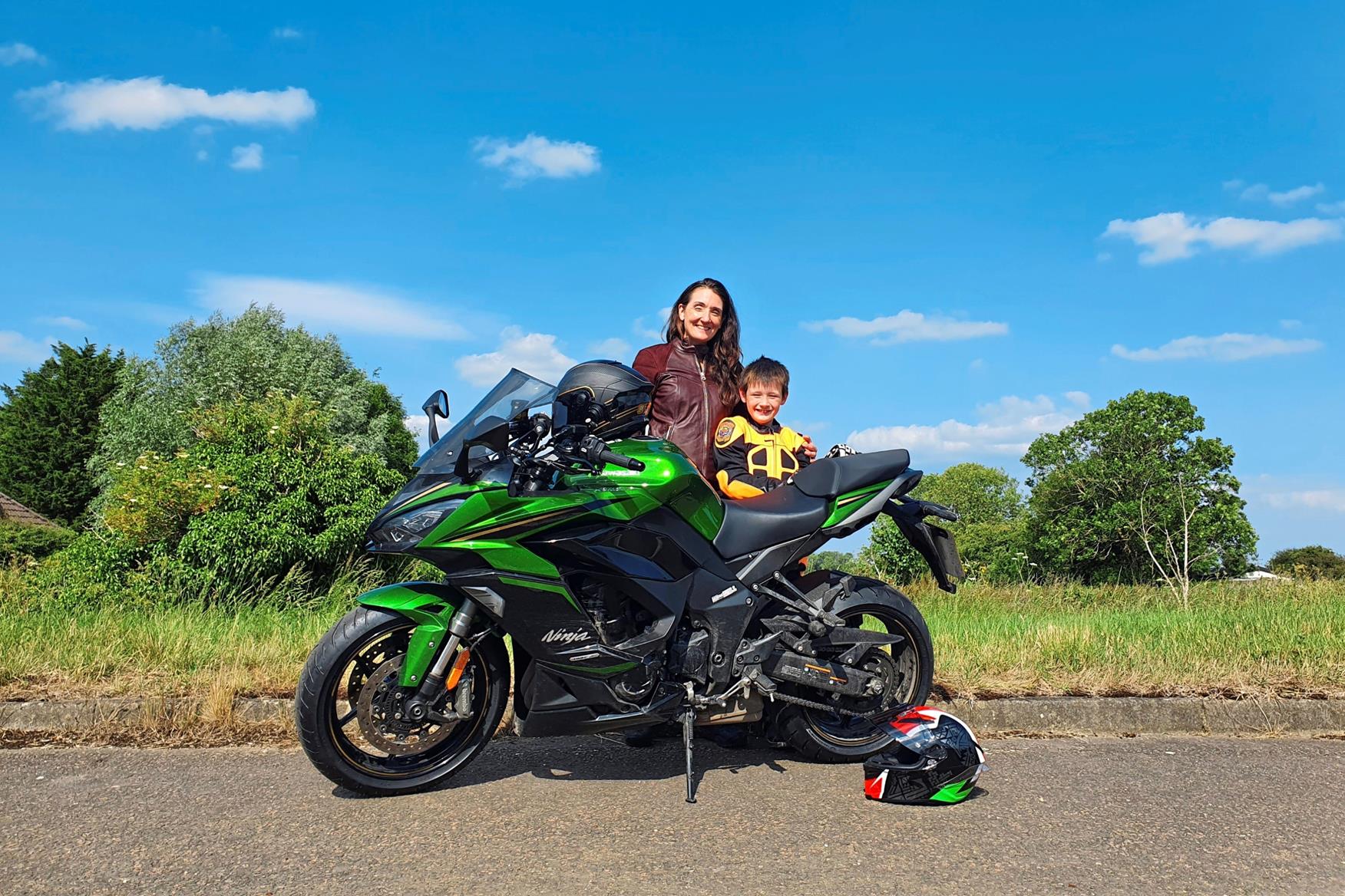 Kawasaki's Ninja 1100SX SE is perfect for family riding fun