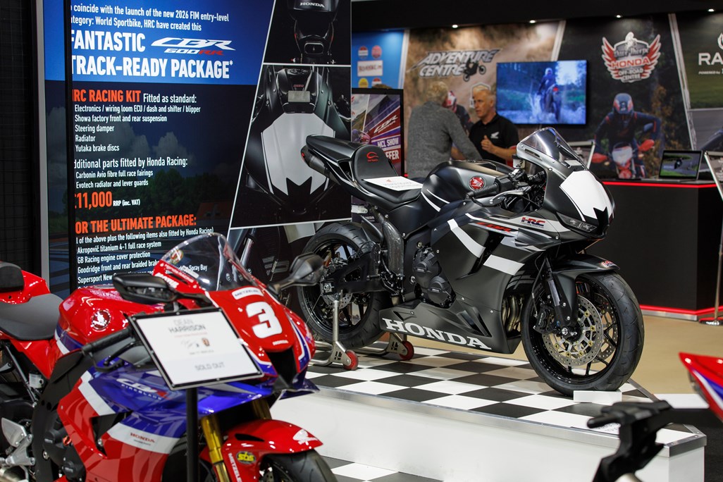 Track-only CBR600RR is built to order at Honda Racing UK