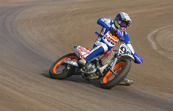 Collins gives HM Plant Honda shorttrack victory