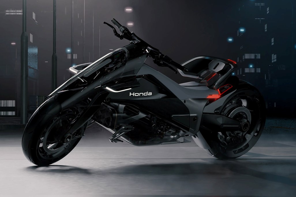 Dramatic Honda EV concept explores two-wheel drive future