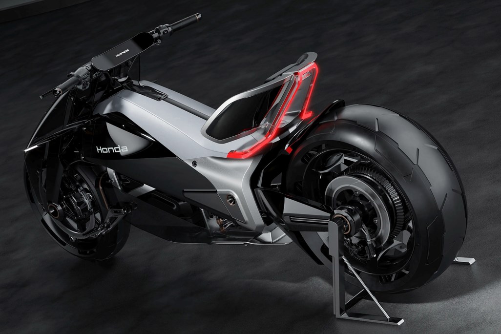 Dramatic Honda EV concept explores two-wheel drive future