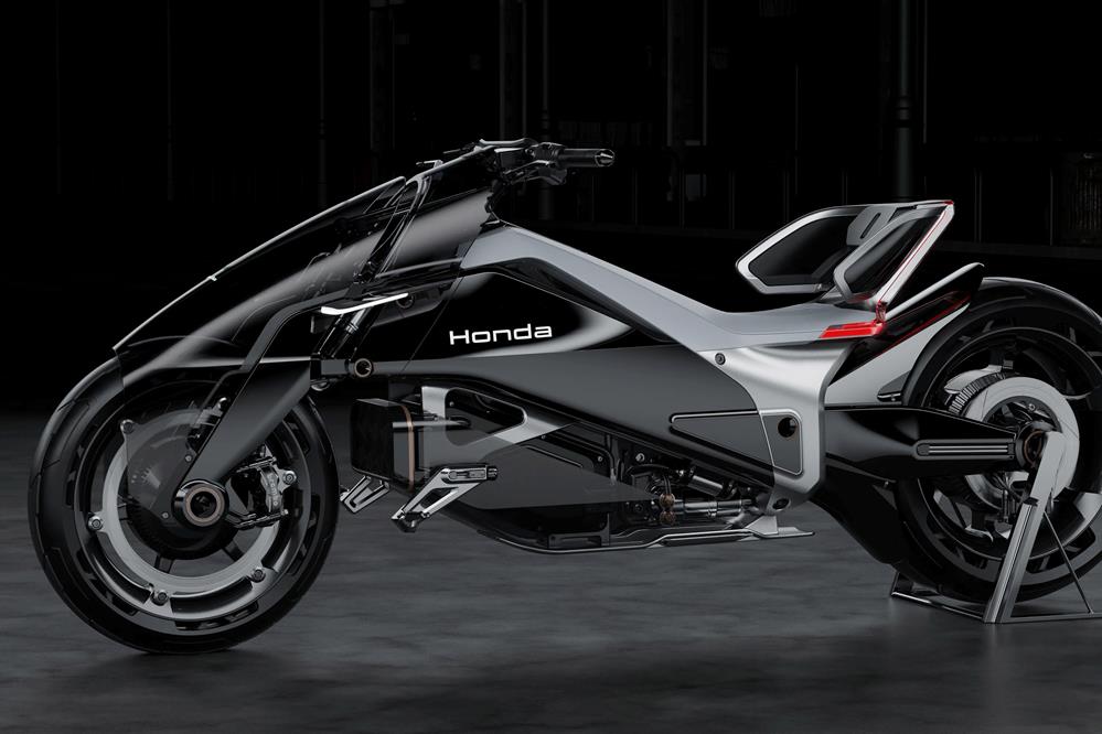 Dramatic Honda EV concept explores two-wheel drive future
