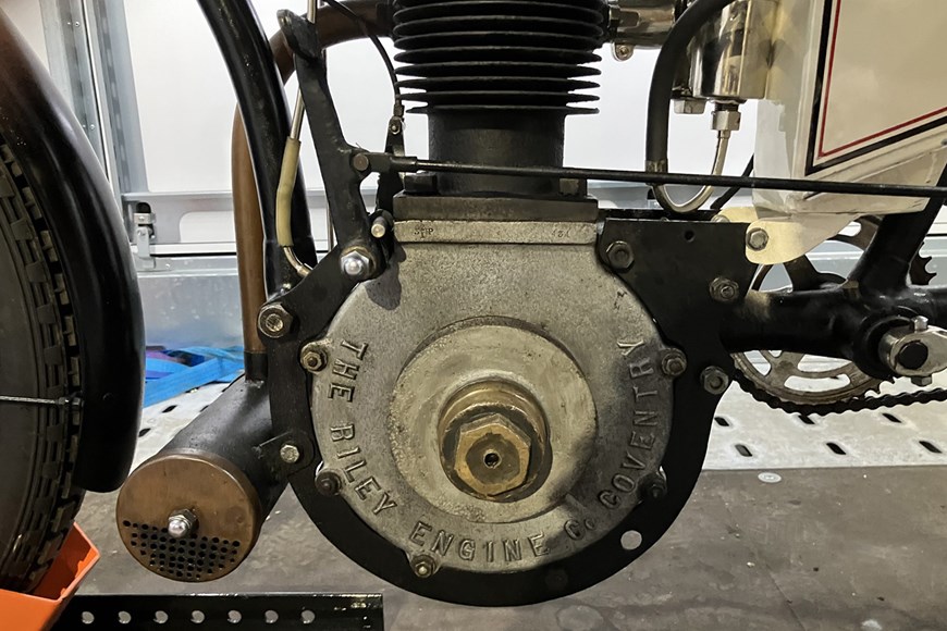 Rare 121-year-old motorcycle stolen in overnight raid