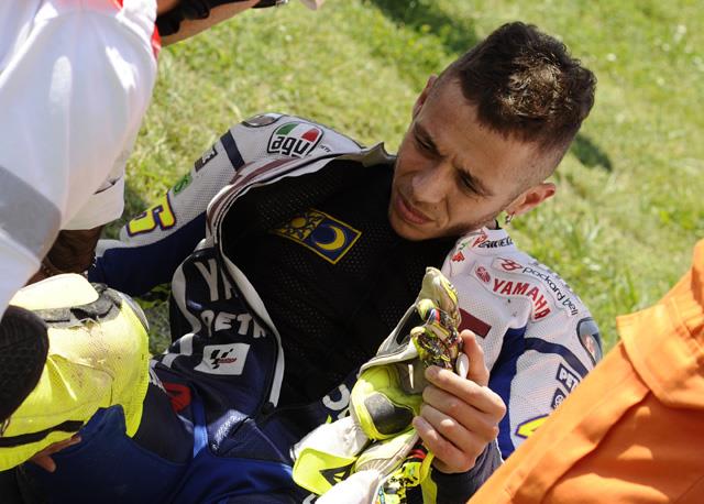 MotoGP Blog - Rossi's Crash Opens So Many Questions