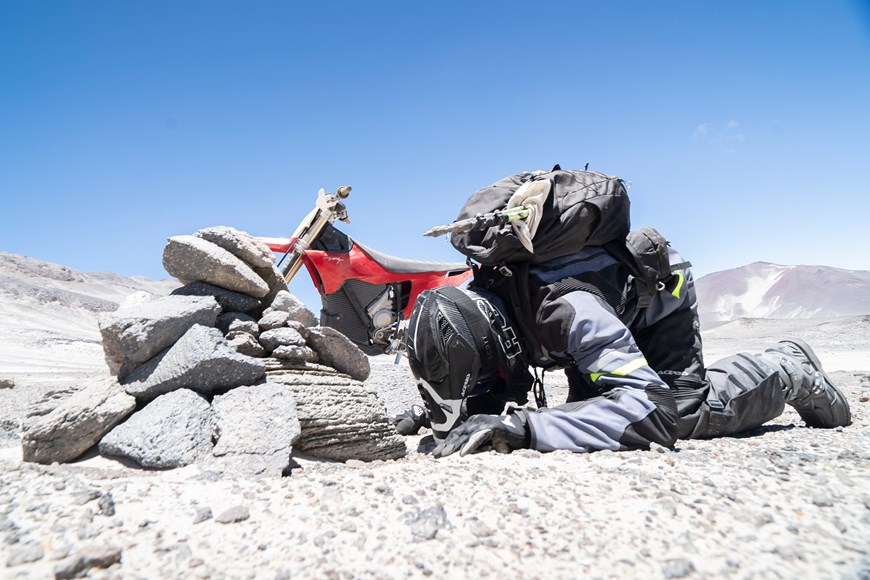 Stark Varg EX enduro bike sets new altitude riding record