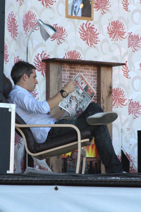 Matt Roberts catching up on the news with MCN