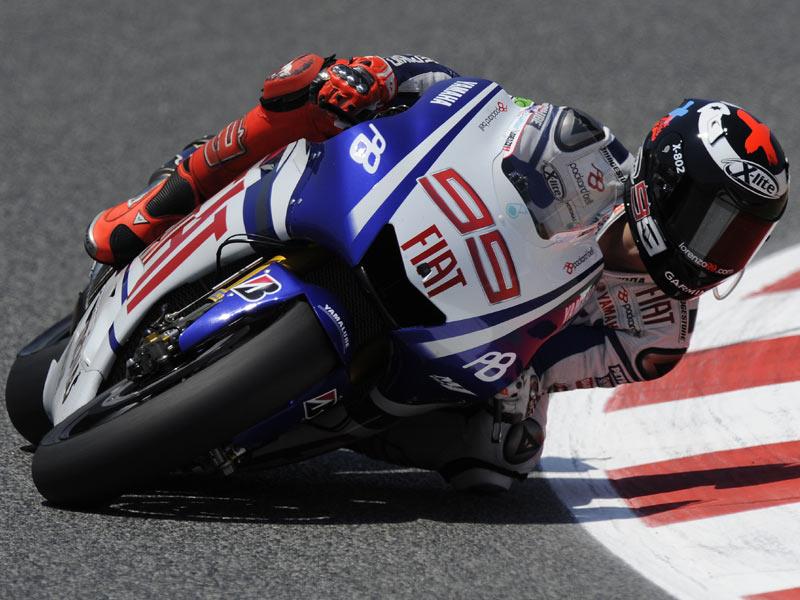 Catalunya MotoGP: Jorge Lorenzo takes third successive pole