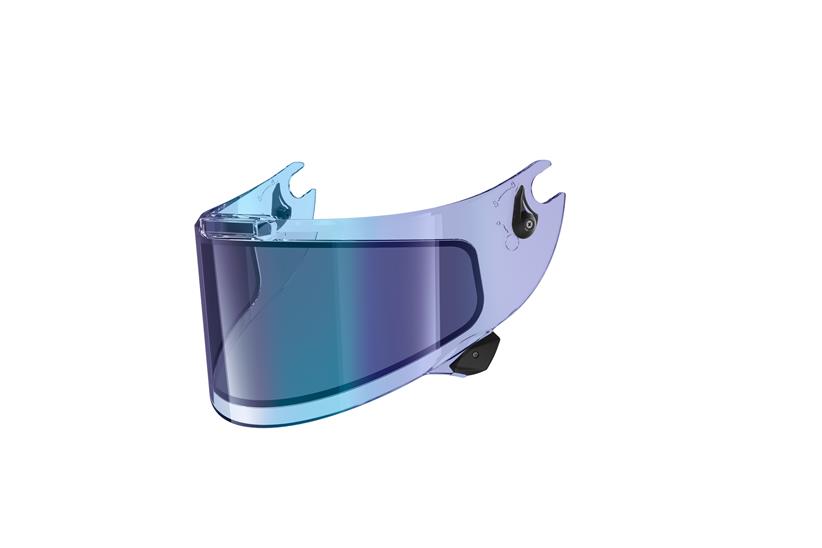 Shark reveal ultra fast solar powered photochromatic visor