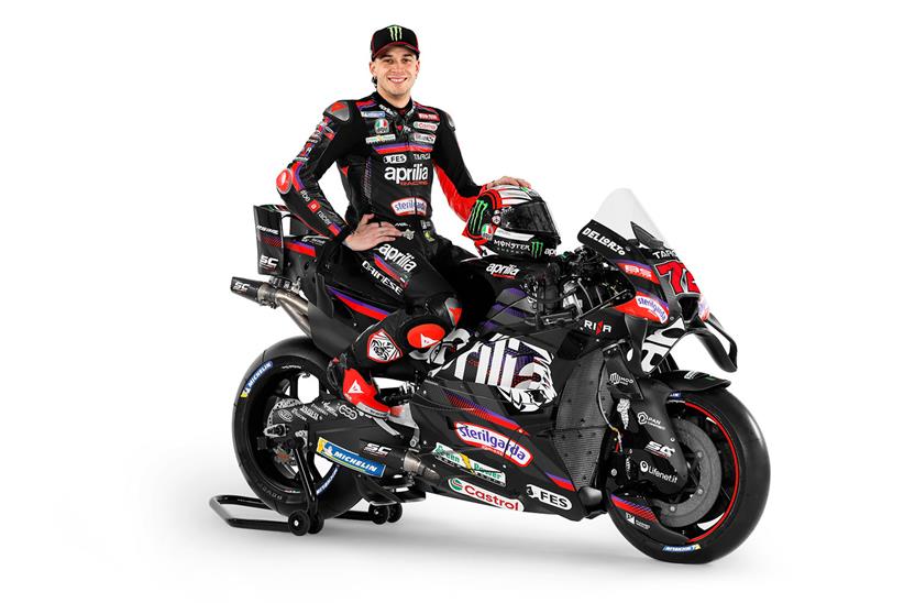 MotoGP: Marco Bezzecchi and Jorge Martin unveil 2026 Aprilia livery in ...