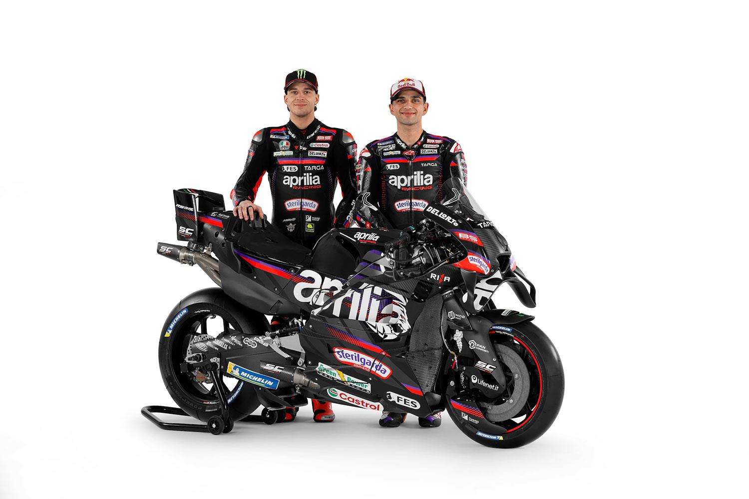 MotoGP: Marco Bezzecchi and Jorge Martin unveil 2026 Aprilia livery in ...