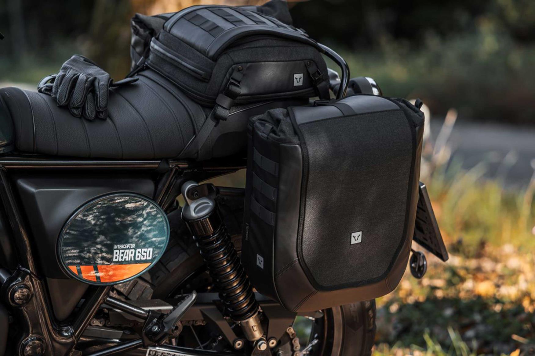 SW-Motech use Fidlock for speedy secure pannier mounting