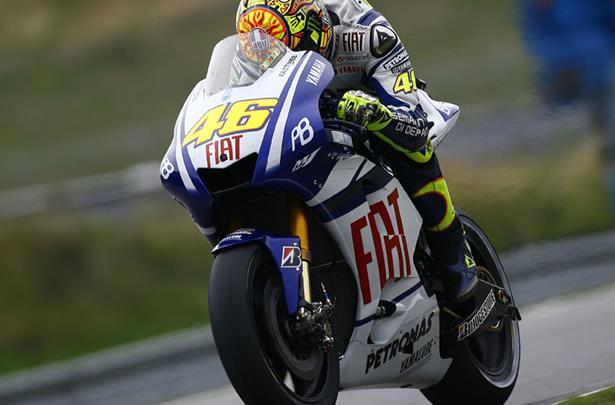 Brno MotoGP: Valentino Rossi angry after mistake