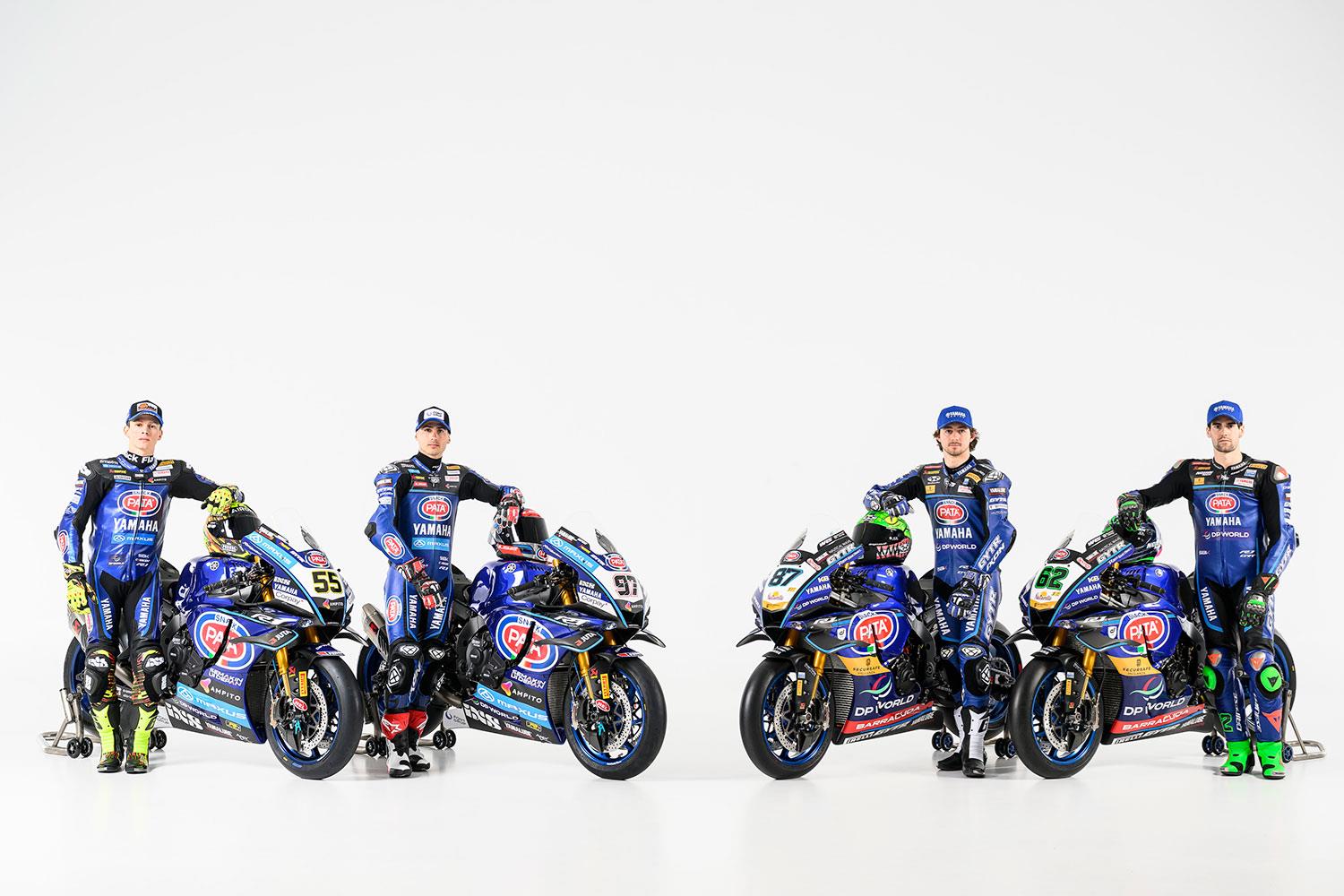 WorldSBK: Pata Maxus Yamaha and GYTR GRT Yamaha officially launch their ...