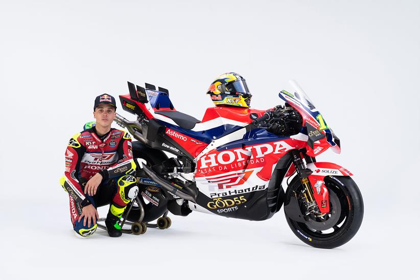 MotoGP: Diogo Moreira and Johann Zarco reveal new Pro Honda and Castrol ...