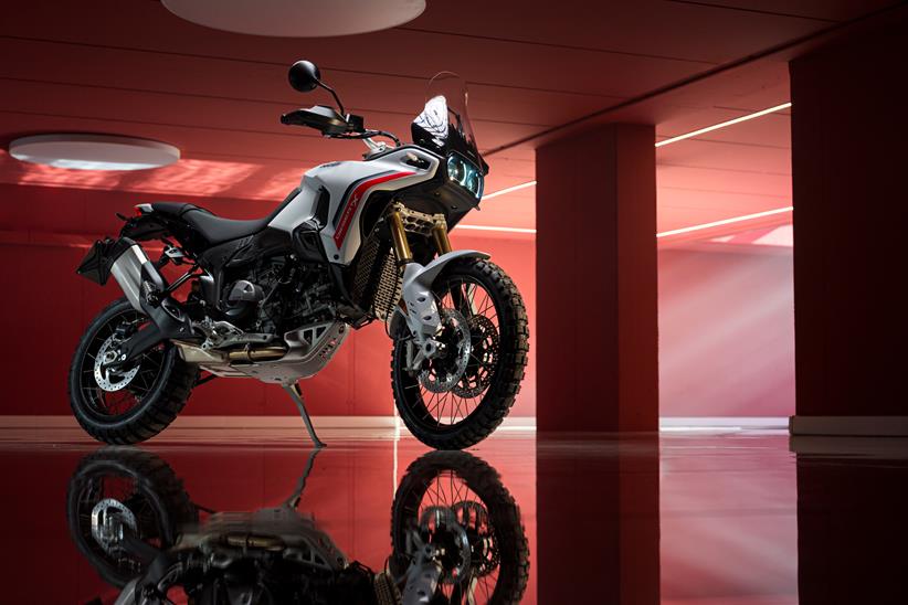 Ducati's DesertX joins the 890cc V2 platform for 2026
