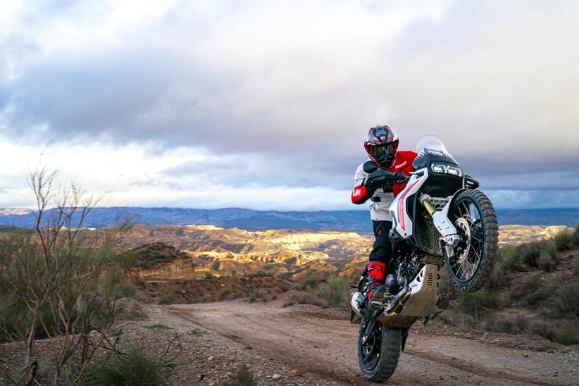 Ducati's DesertX joins the 890cc V2 platform for 2026