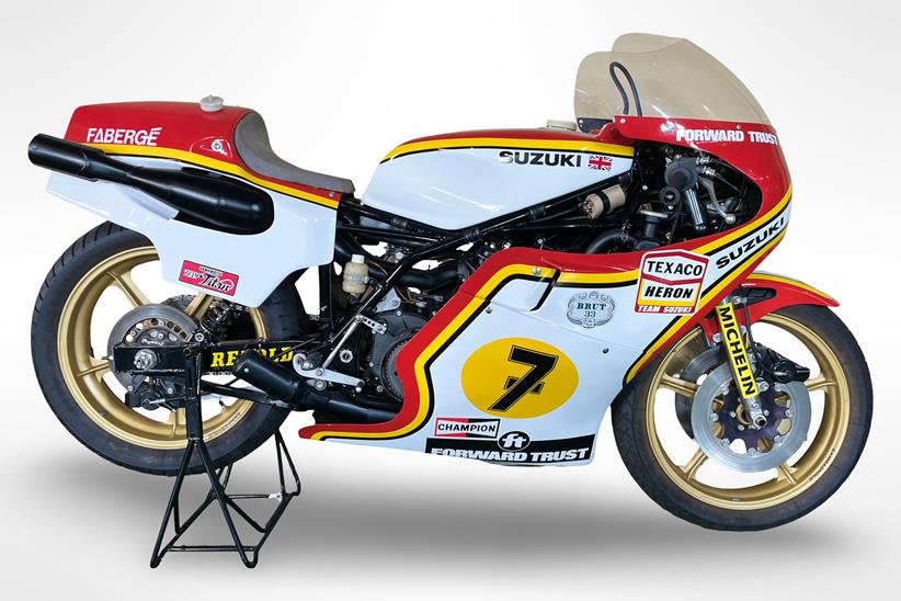 World title winning Barry Sheene Suzuki RG500 up for auction