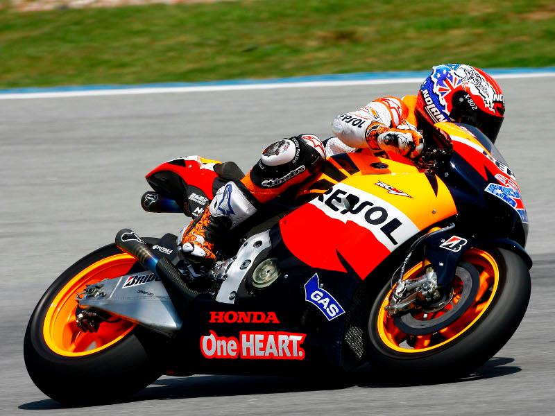 Stoner and Honda finish Sepang test on top