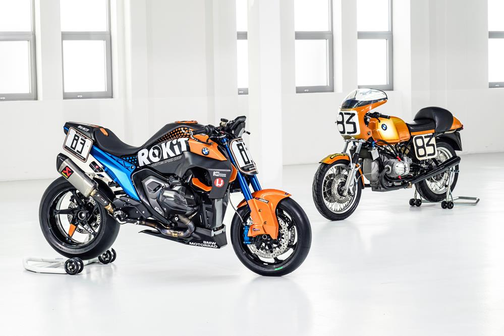 BMW R1300R race bike turns heads at the Daytona 200