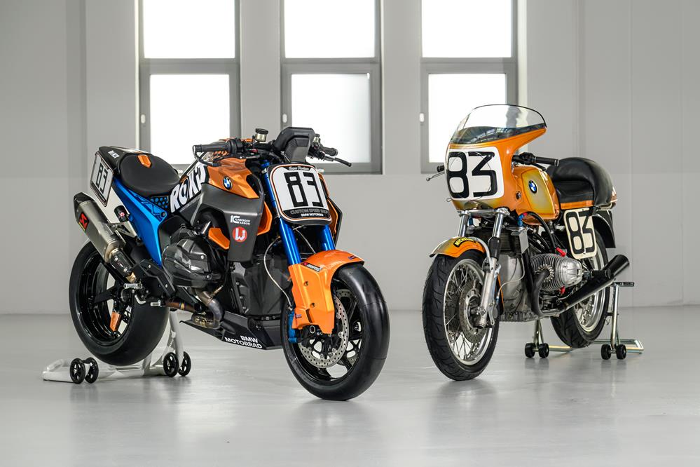 BMW R1300R race bike turns heads at the Daytona 200