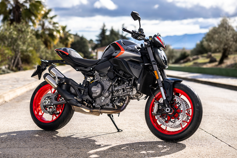 Ducati Sports Livery colour revealed for the 890 V2 Monster