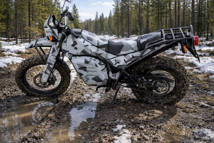 Canadian Military reveal new electric recon motorcycle