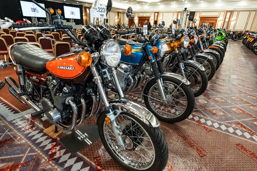 National Motorcycle Museum hosts a record breaking auction