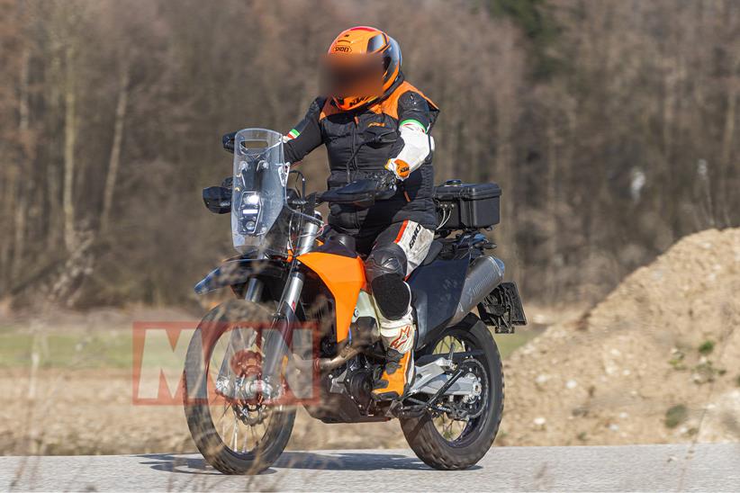 KTM 690 Adventure spotted in testing on European roads