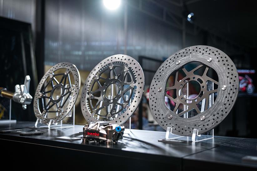 Brembo boss explains carbon brake tech on Ducati Centenario