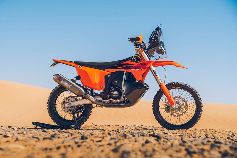 KTM reveal limited run 2027 450 Rally Replica