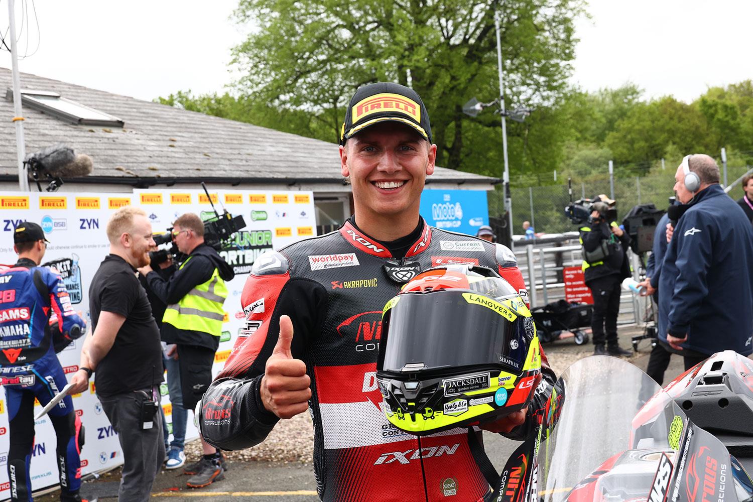 BSB Oulton Park: Kyle Ryde beats Bradley Ray to pole position