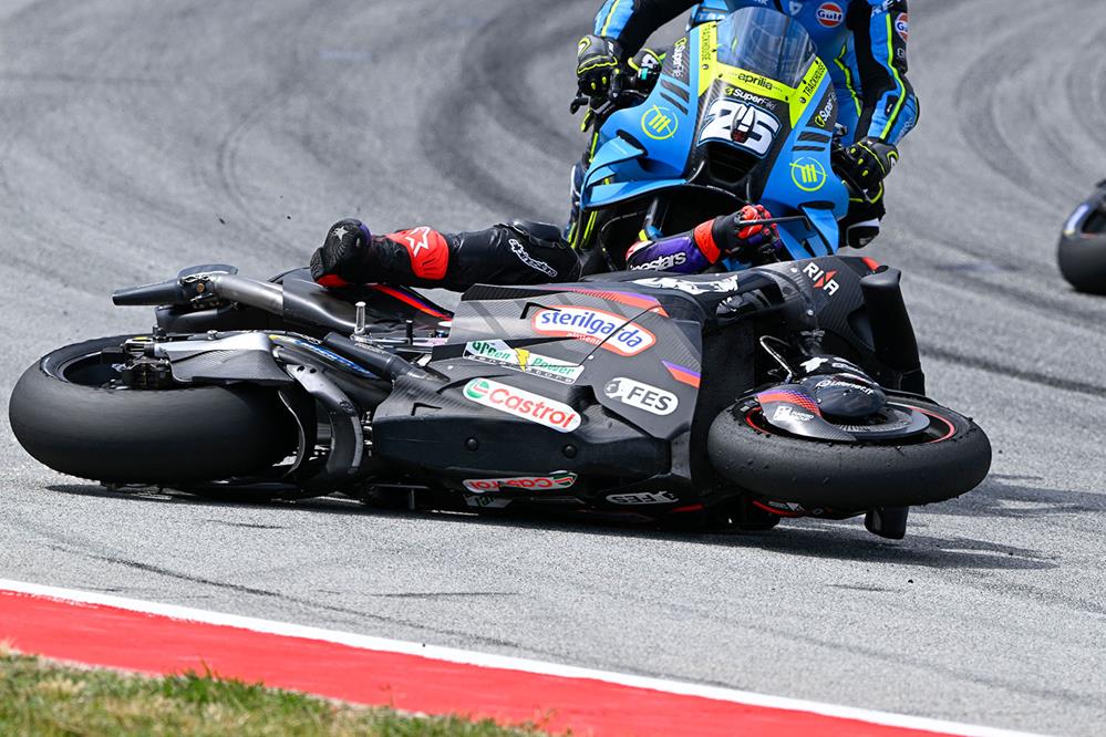 MotoGP: Jorge Martin taken to hospital following Barcelona test crash